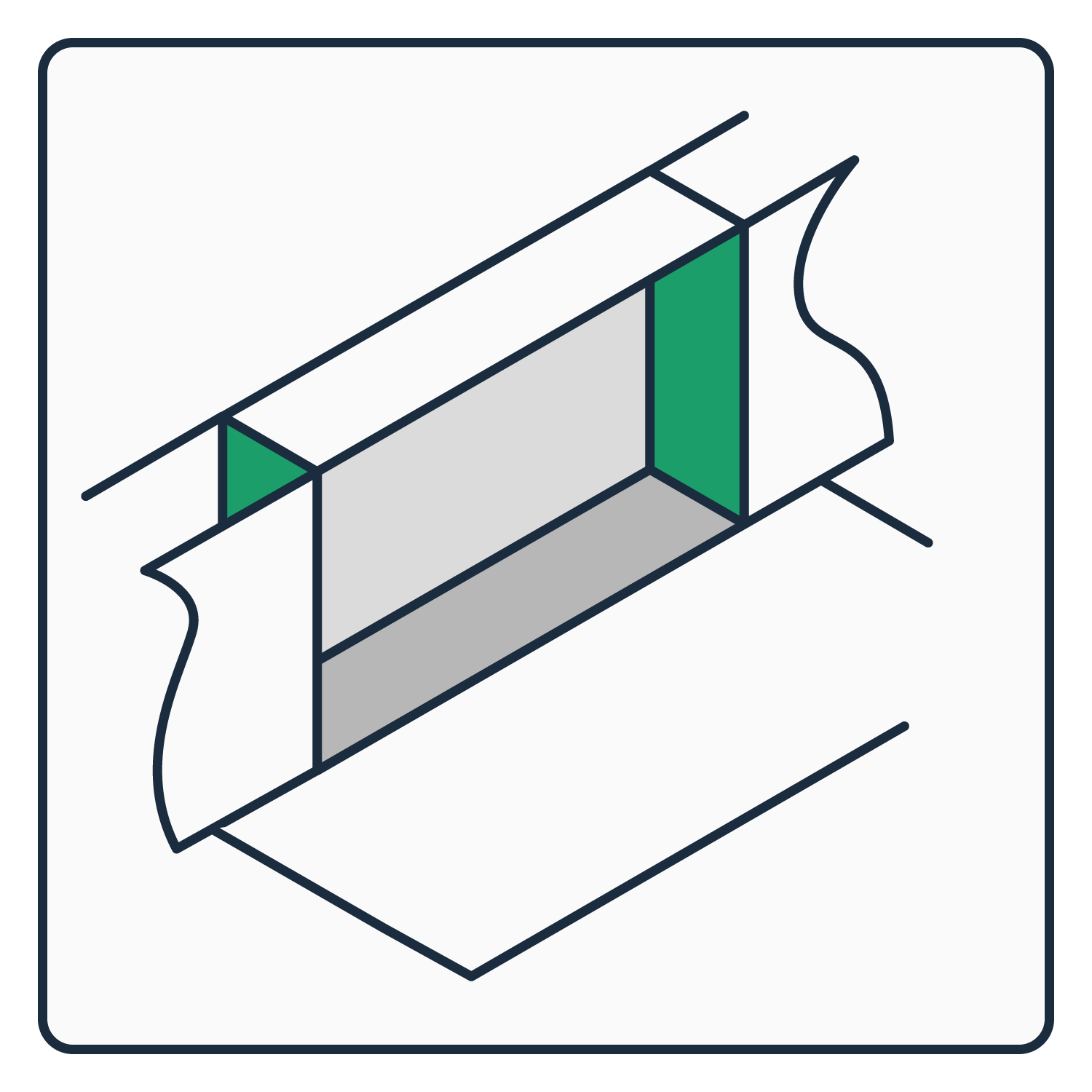 WALK-IN-ROBE L-Shape will fit walls sides of 3500x3500mm